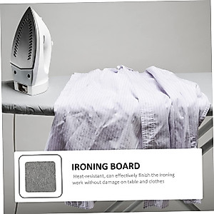 COHEALI 2pcs Felt Ironing Felt Iron Rest Pad Ironing Board Portable Ironing Mat Wool Pressing Mat for Quilting Ironing Mat for Quilting Tabletop Ironing Mat Supplies Patchwork