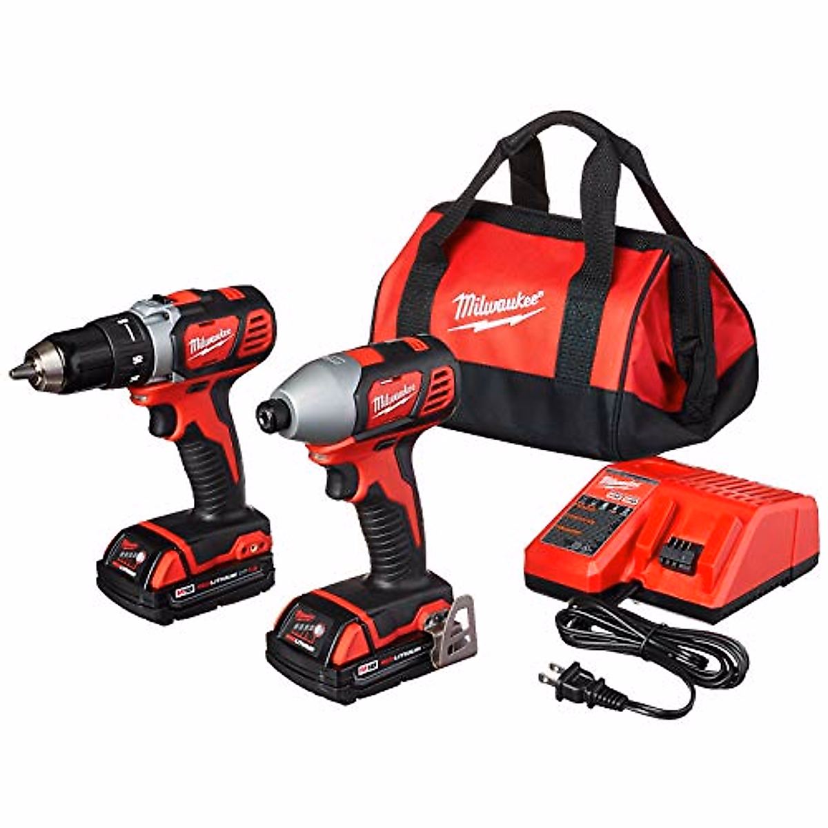 Milwaukee 2691-22 18-Volt Compact Drill and Impact Driver Combo Kit