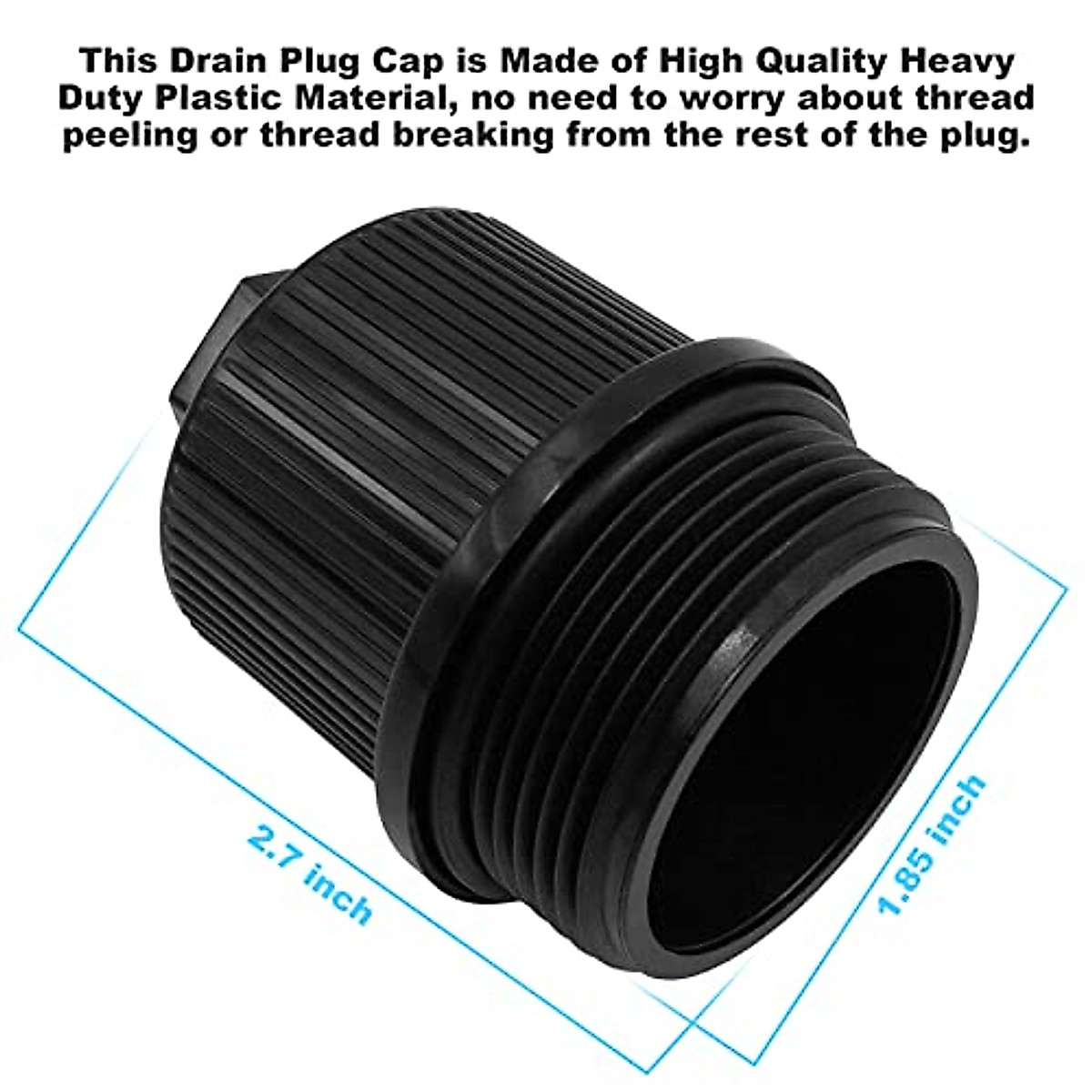 PERTF Filter Drain Plug 190030 Compatible with Pentair Pool and Spa Filter FNSP60 FNSP48 FNSP24 FNSP36 Parts