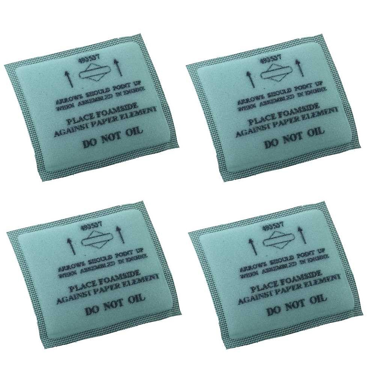 Briggs & Stratton OEM 493537S 493537S-4 Pre-Filters (4 Pack)