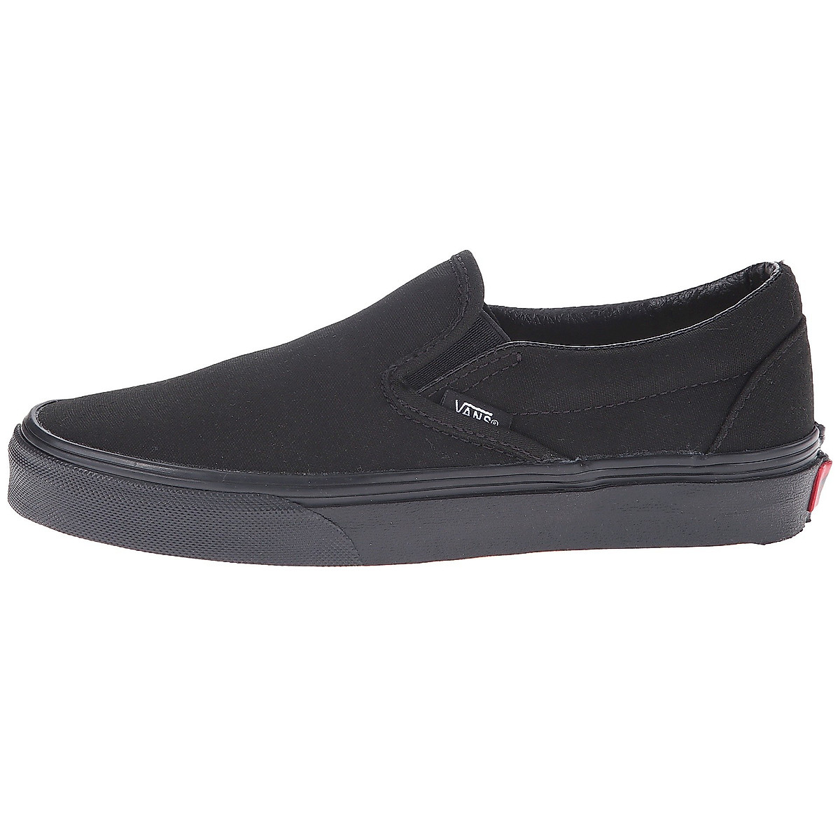 Vans Unisex Adults’ Classic Slip On Trainers Black/Black