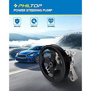 21-5195 Power Steering Pump for RL 2005-2008, Power Asist Pump 56100RJA005, 56100RJA015