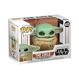 Funko Pop! Star Wars: The Mandalorian Toy, The Child Grogu in a Bag