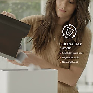 BRUVI The Bruvi Bundle | Single-Serve Coffee System | Includes 20 Coffee and Espresso B-Pods + Bruvi Coffee Brewer + Premium Water Filter Kit