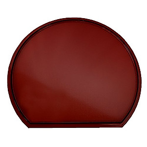 Double-Sided Japanese Style Double-Sided Set Half Moon Type Tray 36 x 32 cm