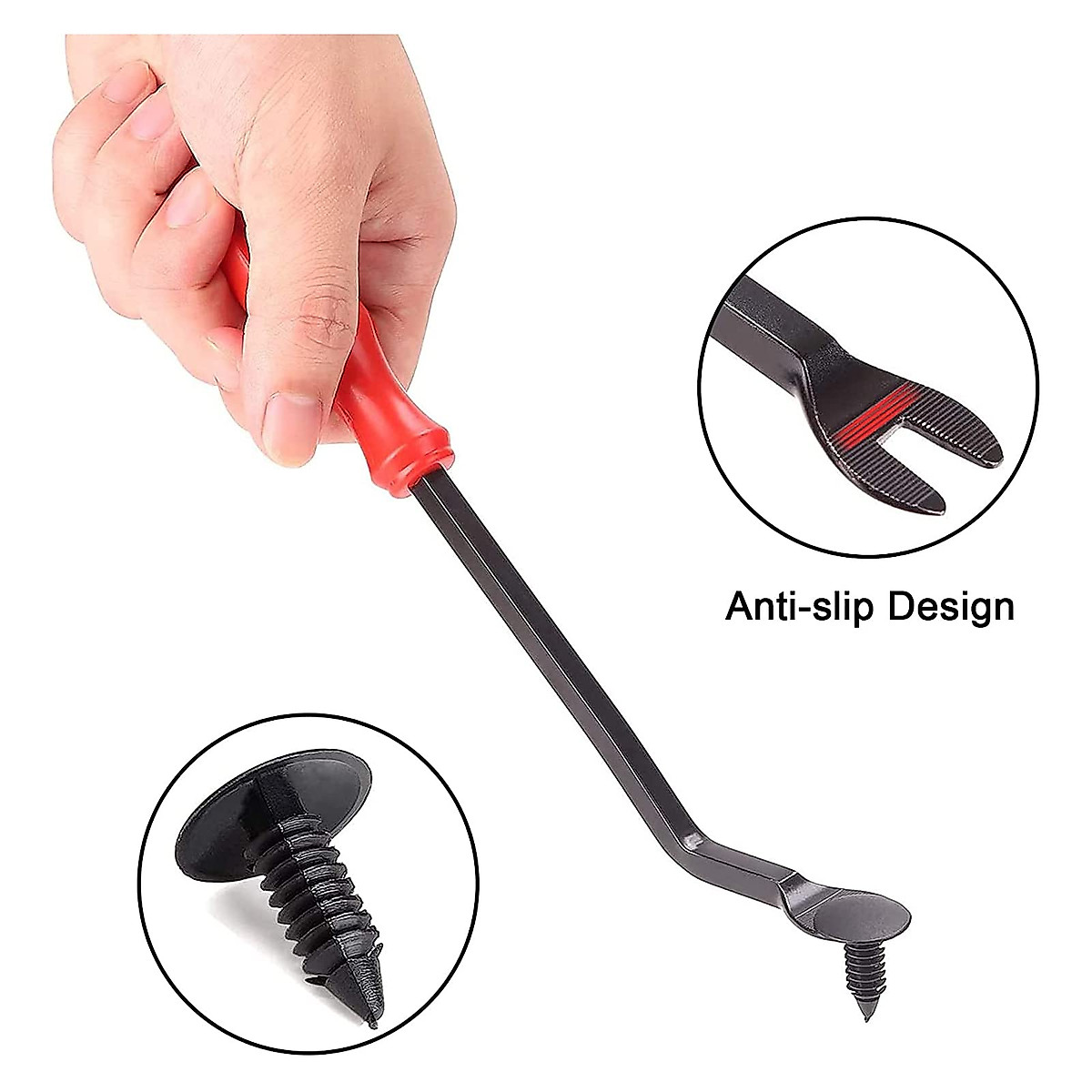 100 Pcs Plastic Fastener Push Pins Universal Fit Electric/Gas Yamaha Golf Cart X-Mas Club Cart EZGO TXT RXV Tree Rivets Clips Replace# 1010434, 16816-G1, 16816-G2, 10-9150-NS, 90269-06028