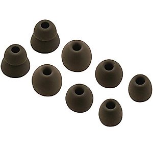 BLLQ Moss Ear Tips for Powerbeats Pro ,Replacement Ear Buds Eartips 8 PCS 4 Pairs with 4 Size Options for Beats Powerbeats Pro, Moss (Dark Green) PP4M