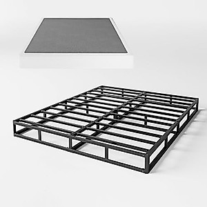 Aardhen 7 Inch Box Spring for Queen Bed,High Profile Strong Metal Frame Mattress Foundation, Quiet Noise-Free,Easy Assembly, 3000lbs Max Weight Capacity