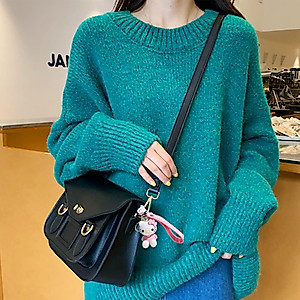 Xerial Cute kitty keychain, cartoon cat keychain, kawaii kitty accessories,kitty charms, kitty car accessories,kitty key chains,Bag Purse Backpack Accessories, gift for Girls Women