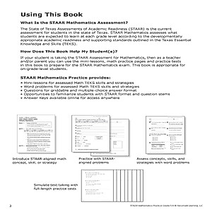 Staar Mathematics Practice Grade 5 II Teacher Resource