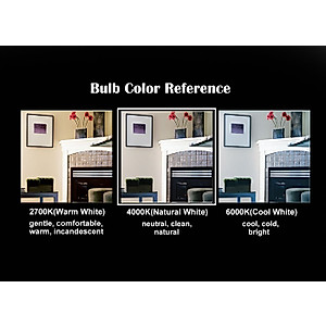 OPALRAY T8(T25) LED Small Tubular Bulb, Dimmable 6W, Natural White 4000K Daylight, 60W Incandescent Equivalent, LED Filament Lamp, E12 Candelabra Bulb Base, Clear Glass Tube Tip, 5-Pack