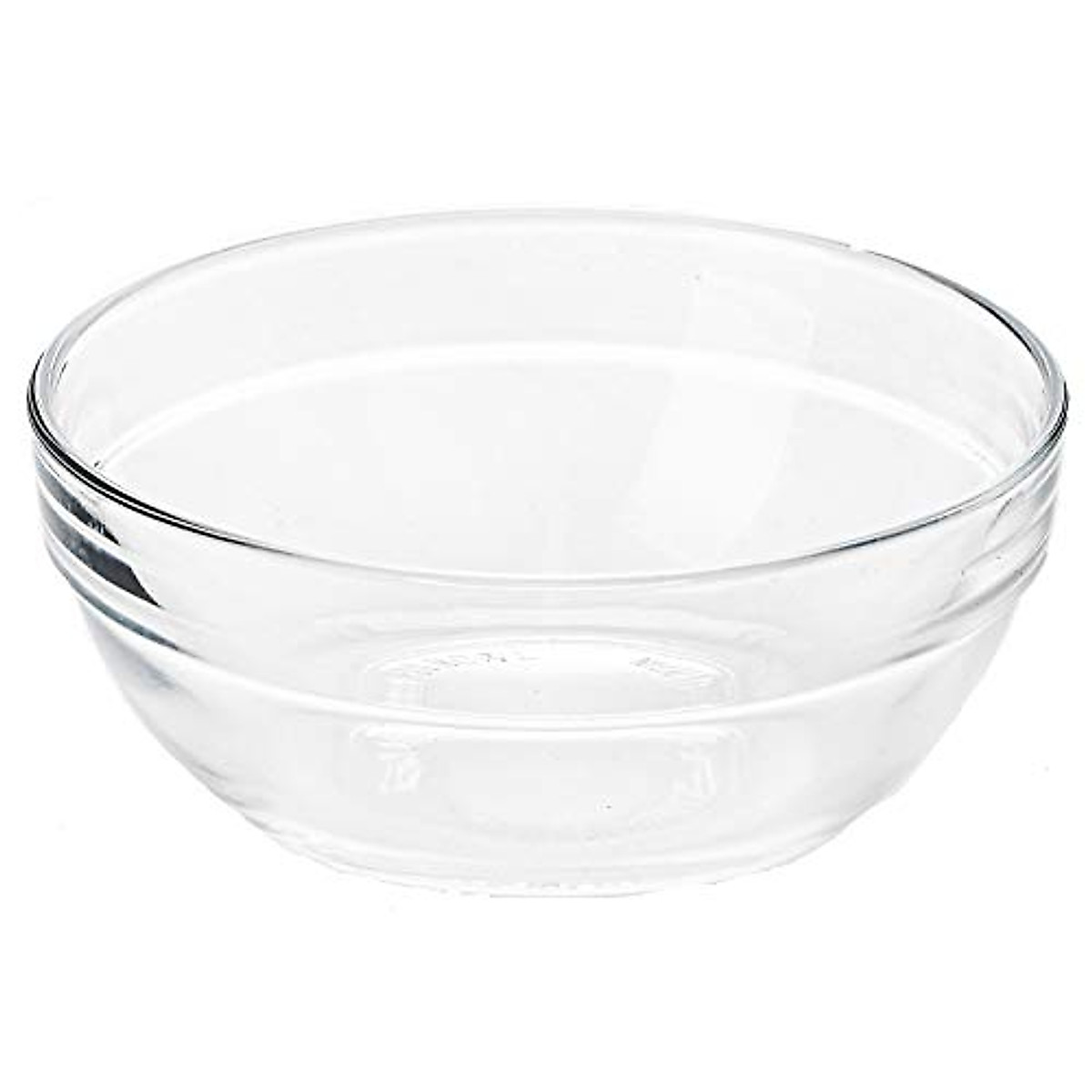 Lawei Set of 12 Glass Bowls - 3.5 inch Mini Prep Bowls Serving Bowls Glass Salad Bowl for Kitchen Prep, Dessert, Dips, Candy Dishes