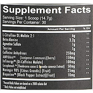 REDCON1 Total War Preworkout - Contains 320mg of Caffeine from Green Tea, Juniper & Beta Alanine - Pre Work Out with Amino Acids to Increase Pump, Energy + Endurance (Sour Gummy Bear, 30 Servings)