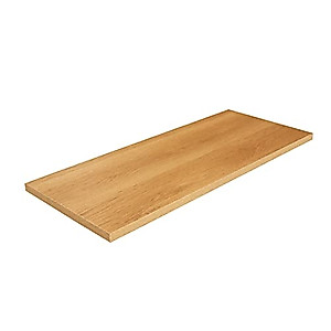 Rubbermaid 12"x24" Decorative Board, Golden Oak, Adjustable Shelf, Wood for Home/Garage Storage/Shelving