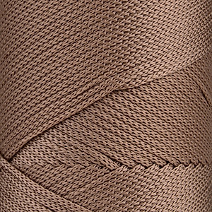 Sensy Premium 2mm 251 Yards Polyester Rope 100% Polypropylene Cord Macrame Cord 2mm Crochet Bag Cord Macrame Rope Crochet Thread Gift for Knitter (Mink)