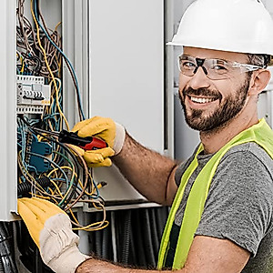 HYBRO Rechargeable Cordless 3.6V Screwdriver Set, Electric and Manual Battery Powered Professional and Home Improvement Tool-2N.m to 10N.m Torque, Double-End Bit,USB Charge,LED Light - H200Q (Black)