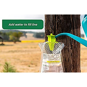 RESCUE! Big Bag Fly Trap – Disposable, Outdoor Use - 4 Traps