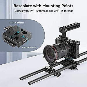 SMALLRIG DSLR and Mirrorless Quick Release Clamp and Plate for Arca Standard - 2280