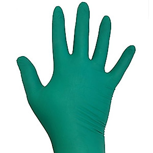 Kimberly-Clark Spring Green Nitrile Exam Gloves (43437), 4.7 Mil, Ambidextrous, 9.5”, XS, 200 Gloves / Box