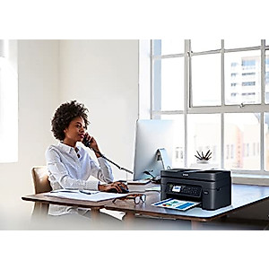Epson Workforce WF-2930 Wireless All-in-One Printer with Scan, Copy, Fax, Auto Document Feeder, Automatic 2-Sided Printing and 1.4" Color Display
