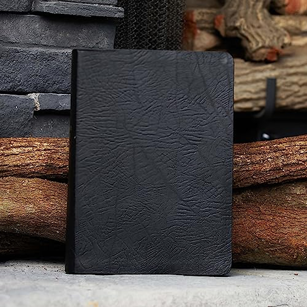 NKJV, The MacArthur Study Bible, Large Print, Bonded Leather, Black, Thumb Indexed: Holy Bible, New King James Version