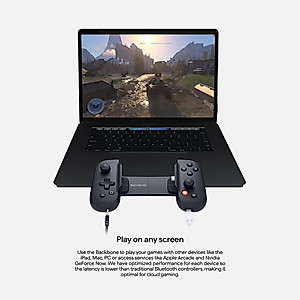 BACKBONE One Mobile Gaming Controller for Android and iPhone 15/16 Series (USB-C) - 2nd Gen - Turn Your Phone into a Gaming Console - Play Xbox, PlayStation, Call of Duty, Roblox, Fortnite & More