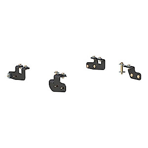 CURT 16427 5th Wheel Installation Brackets, Select Ram 2500, Except with 5th Wheel Prep Package Black