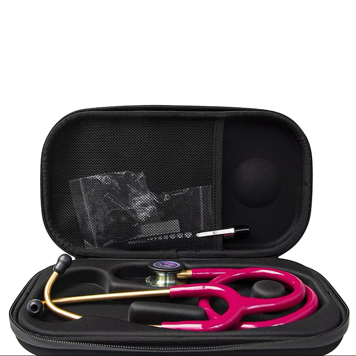 Stethoscope Case for Littmann Cardiology 4 Classic 3 ADC Stethoscope,Stethoscope Holder Blood Pressure Cuff Bag for Nurse Work Accessories,Nursing School Essentials Carrying Case