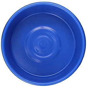 Fortiflex Mini Feed Pan for Dogs and Horses, 5-Quart, Blue