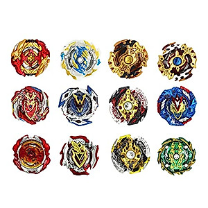 Gytobytle 12 Bey Spinning Top Launcher Battling Set, Blade Burst Surge Metal Fusion with Box for Boys Kids