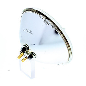 Round Sealed Beam Headlight Bulb, 12 Volt 7 Inch