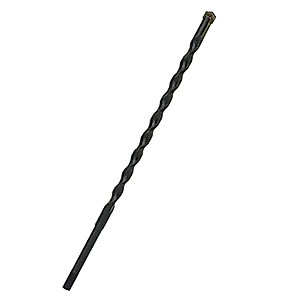 Sabre Tools 5/32 Inch x 5-1/2 Inch Masonry Drill Bit, 10-Pack Concrete Drill Bit, Carbide Tipped for Concrete, Brick, Stone, Half Flat Shank, Impact Performance (5/32" x 5.5", 10)