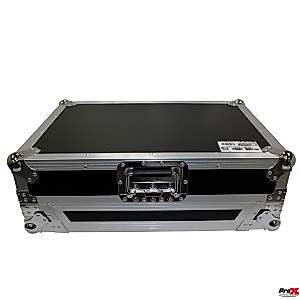 ProX XS-DDJSR2LT LED ATA Flight Case For Pioneer DDJ-SR2 DJ Controller with Laptop Shelf and LED