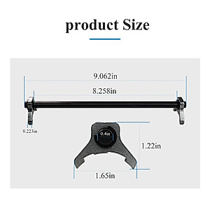 Portable Planer Knife Setting Gauge, Only Fits Delta 12" Portable Planers 22-540 Type 1&2 & 22-547&TP300 Jointer Planer Knife Setting Jig Planer Knife Depth Adjustment Gauge Setter, Woodworking Tool