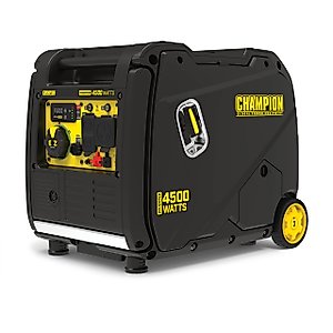 Champion Power Equipment 4500-Watt Rv Ready Inverter Generator With Quiet Technology
