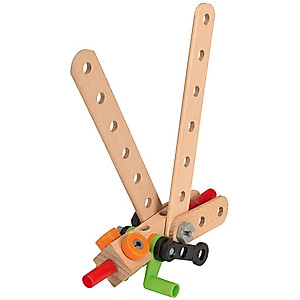 BRIO 34588 Builder Activity Set - 211 Piece STEM Toy with Wood and Plastic Pieces | Enhances Motor Skills | Fosters Creativity | Sustainable Materials | for Kids Ages 3 and Up (63458800)