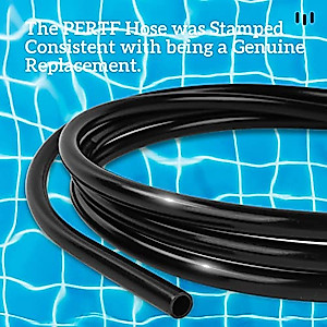 8' Feet Pool Chlorinator Tubing R172023 Parts Compatible with Pen-tair Rainbow Chemical Feeder,Pool and Spa Feeder