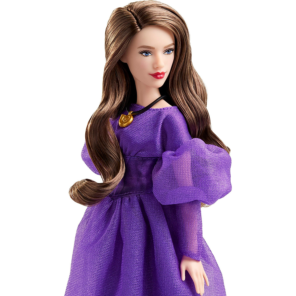 Mattel Disney The Little Mermaid Vanessa Fashion Doll in Signature Purple Dress, Toys Inspired by The Movie