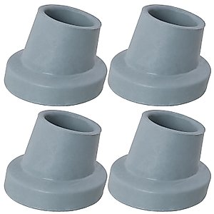 MEETOOT 4pcs 1-1/8" ID Slope Rubber Tips Non Slip Shower Bench Tub Transfer Benches Suction Cup Feet for Shower Chair Bath Seat