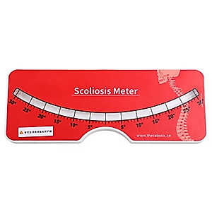 Portable Scoliosis Meter 0‑30° Scoliometer Measuring and Testing Meter Back Spine Diagnosis