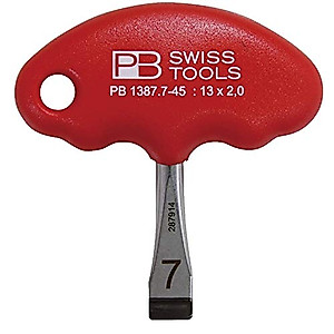 DESTORNILLADOR PLANO ANCHO CON MANGO 13 x 40 cm