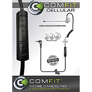 Klein Electronics - ComFit Noise Canceling Boom Microphone Earpiece