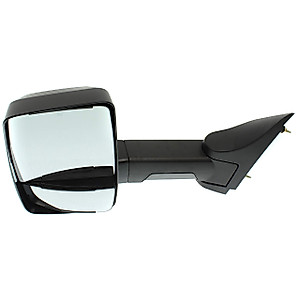 Kool Vue Mirror Driver Side Compatible with 2003-2014 Chevrolet Express 1500, 2003-2020 Express 2500, 2003-2020 Express 3500, Fits 2003-2014 GMC Savana 1500 Manual Glass - GM1320529