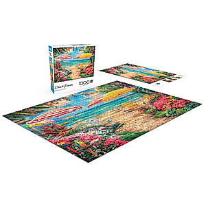 Buffalo Games - Chuck Pinson - Perfect Day at The Beach - 1000 Piece Jigsaw Puzzle