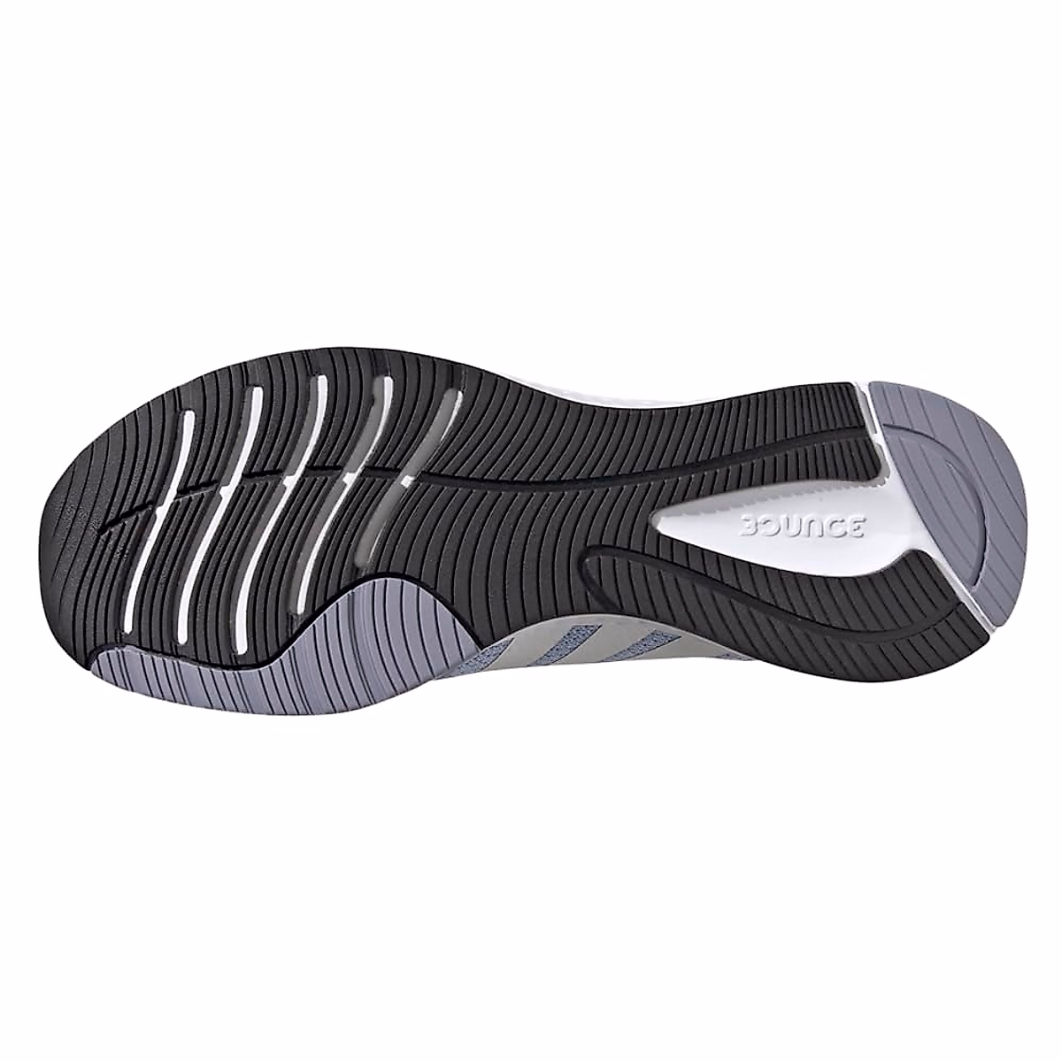 adidas Women's Edge Lux 5 Sneaker, Blue Dawn/White/Silver Violet, 9