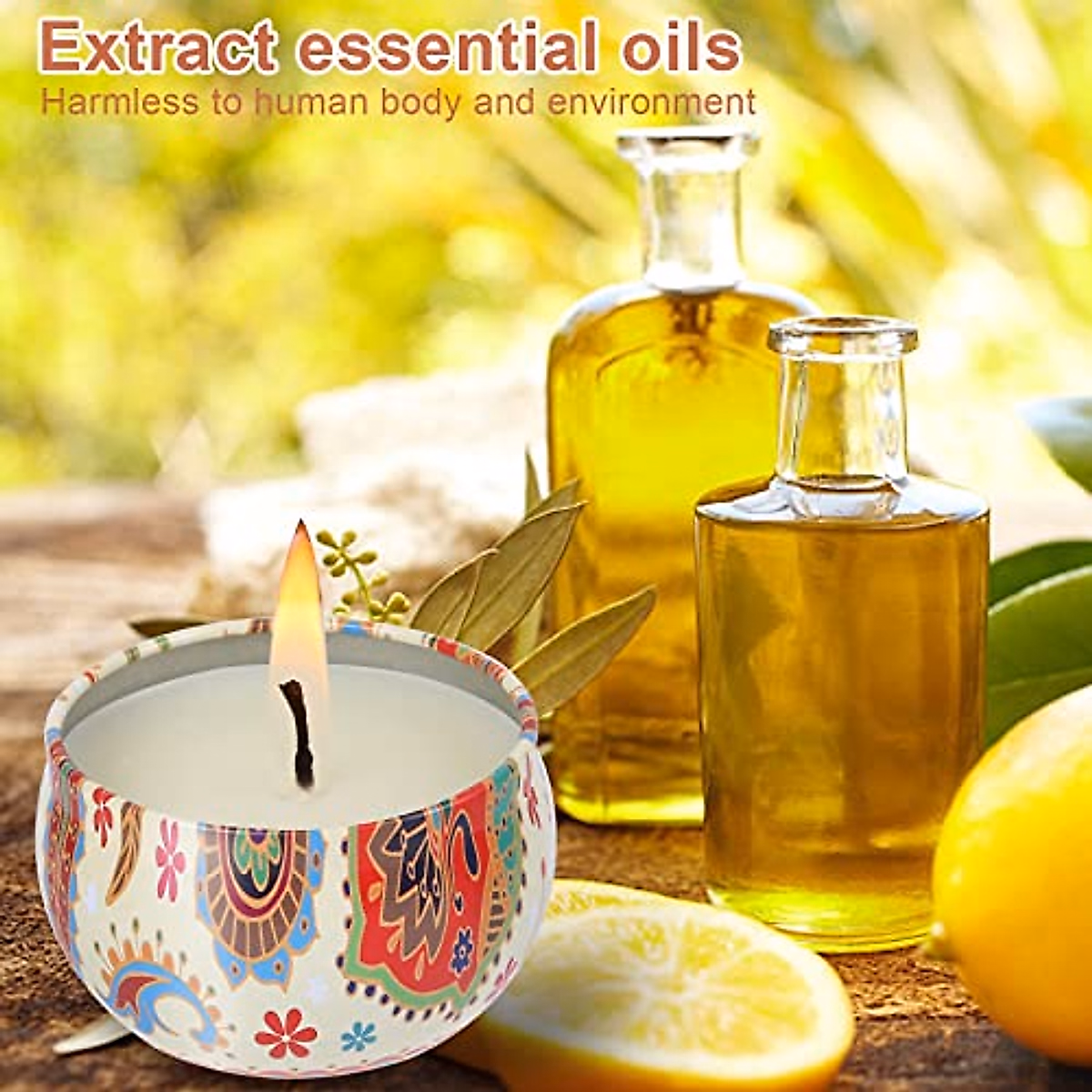 Scented Candle Set Gift for Women,12 Pack Aromatherapy Candles,Soy Wax Candle with Strong Fragrance, 2.5 Oz Jar Candle Set Long Last 180-240 Hours,Gift for Christmas Valentine's Day Decoration