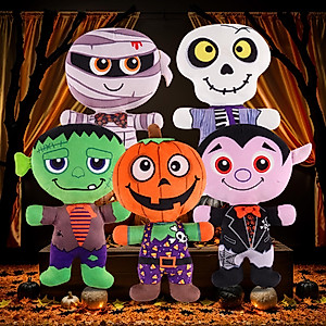 Halloween Skeleton Plush Doll,Halloween Stuffed Plush Toy, 12" Stuffed Plush Pillow Present for Girl Boy Halloween Decor Birthday Favor