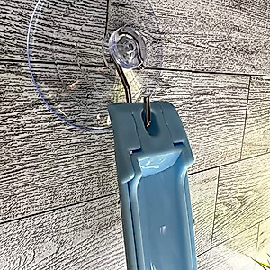 Cat Treat Dispenser for Puree and Bisque Bar Feeding Spoon, Squeezer for Cat Bar Treats (Blue)