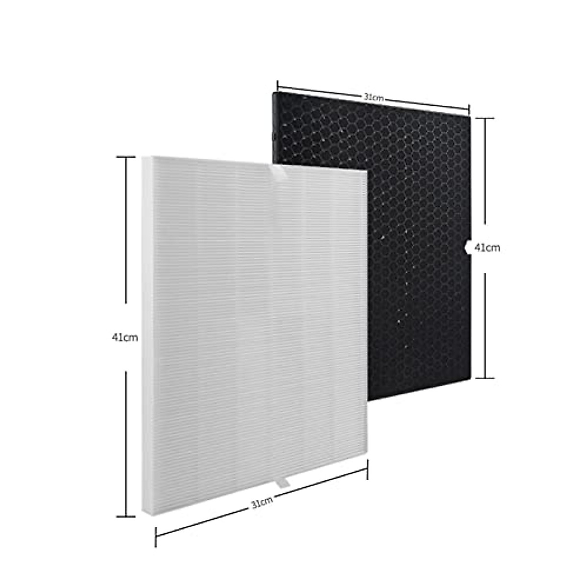 LANGshaw Replacement for 116130 Filter H Compatible for Winix 5500-2 Air Purifier Filter Combo Pack Leisurely