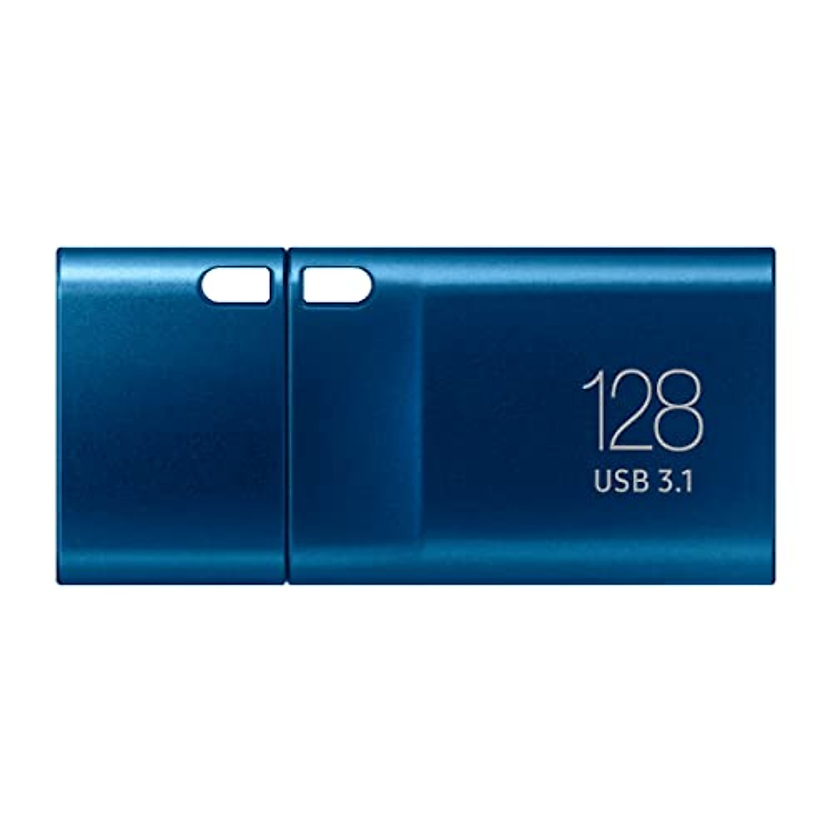 Samsung Type-C™ USB Flash Drive, 128GB, Transfers 4GB Files in 11 Secs w/Up to 400MB/s 3.13 Read Speeds, Compatible w/USB 3.0/2.0, Waterproof, 2022, Blue, MUF-128DA/AM